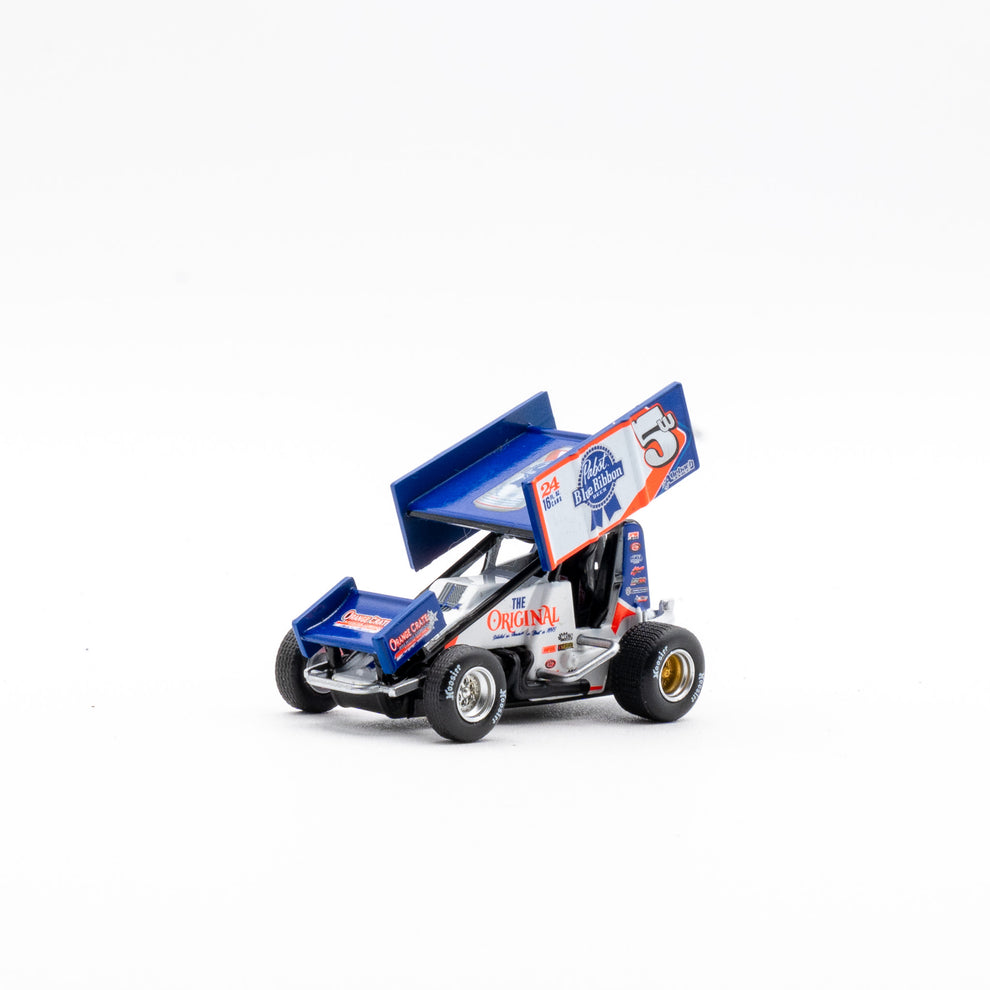 2022 Lucas Wolfe #5W Pabst Blue Ribbon Sprint Car - 1:64 Scale Diecast ...